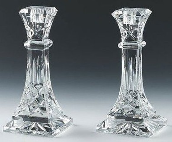 Waterford Lismore 8" Candlesticks, Pair :: Dolfingers Shop and Bridal ...
